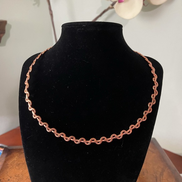 Tinna | Jewelry | 2 Copper Neck Collars Is Wavy 1 Wrap Around | Poshmark